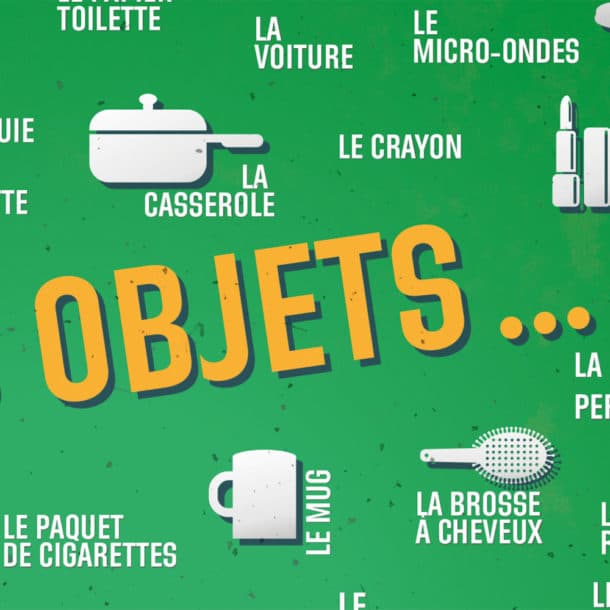 Poster vocabulaire A1-A2: Les objets du quotidien - Les Zexperts FLE