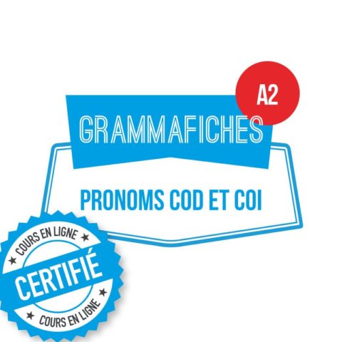 Fiche de grammaire FLE : les pronoms COD et COI A1 - Les Zexperts FLE
