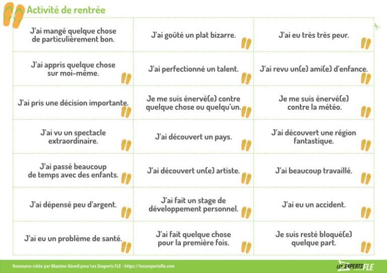 Les vacances : brise-glace FLE (A2/B1) - Les Zexperts FLE