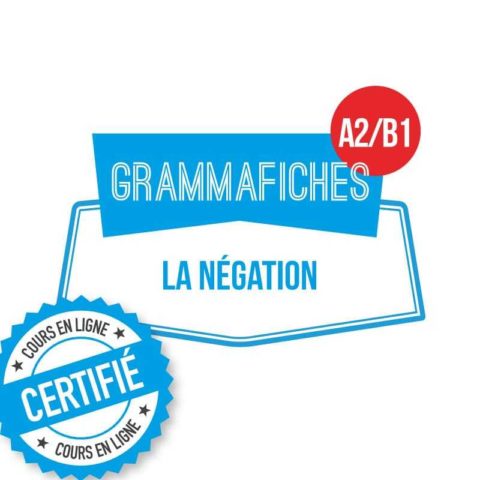 Fiche de grammaire FLE négation A2/B1 - Les Zexperts FLE