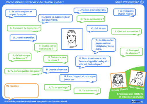 Cours 5 : parler de soi - Les Zexperts FLE