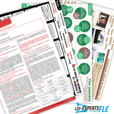 3 activités FLE sur l'imparfait, niveau A2