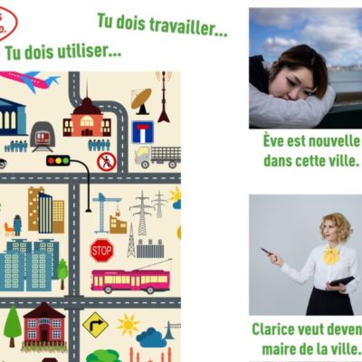 10 activités de vocabulaire FLE sur la ville niveau A1 - Les Zexperts FLE