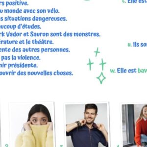 5 activités de vocabulaire FLE sur la personnalité A1 - Les Zexperts FLE