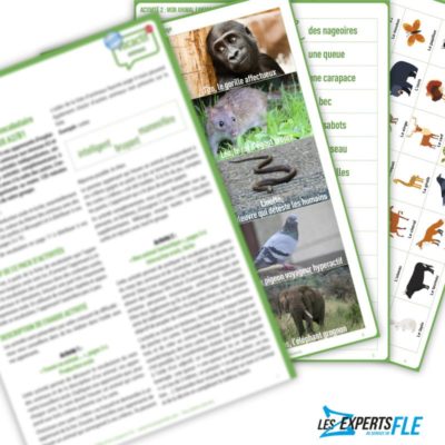 Activités et tâches FLE sur les animaux - Les Zexperts FLE