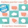5 cartes mentales de conversation FLE A1 - Les Zexperts FLE