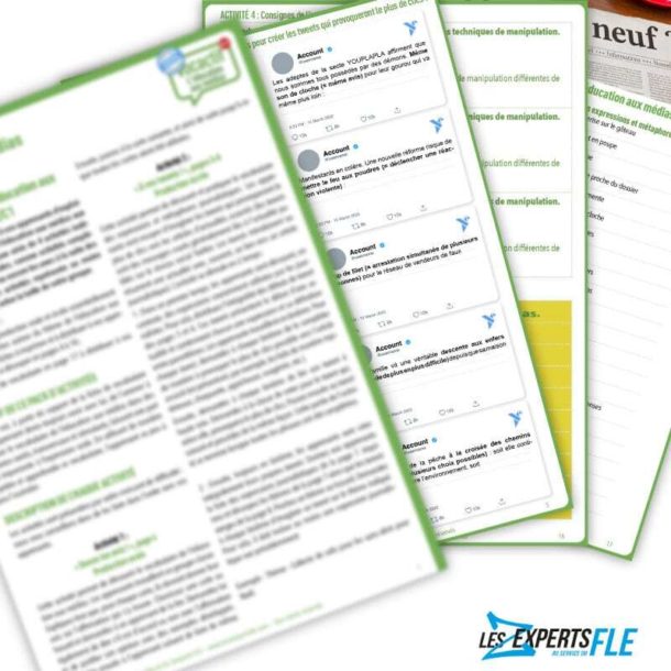 Activités et tâches FLE sur les médias - Les Zexperts FLE