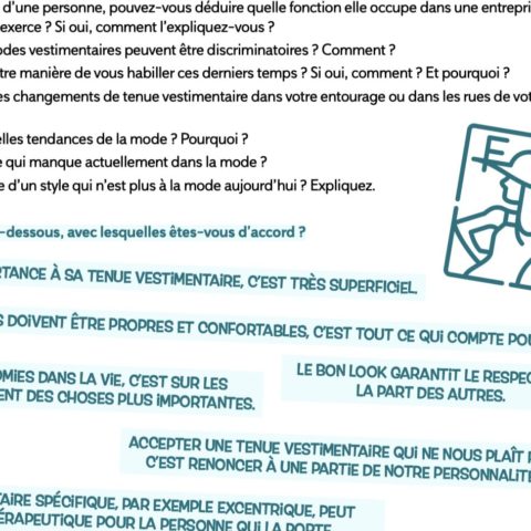 Pack de conversation sur le thème de la mode B1-B2 - Les Zexperts FLE