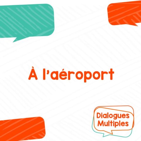 Dialogue multiple - À l'aéroport - Les Zexperts FLE