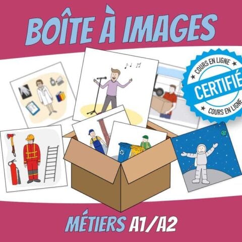 Imagier sur les métiers A1-A2 - Les Zexperts FLE