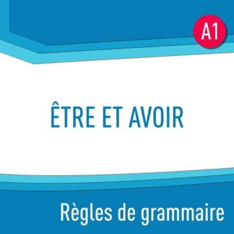 Être et avoir au présent (A1) : règles de grammaire en PDF