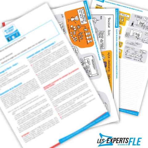 Activité de production écrite A2 - Les Zexperts FLE