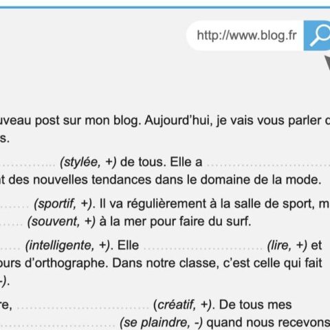 Fiche de grammaire : superlatif A2 - Les Zexperts FLE