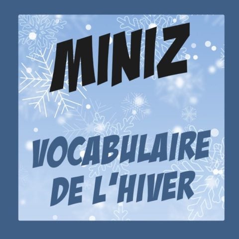 Deux activités pour travailler le vocabulaire de l'hiver - A1/A2 - Les ...