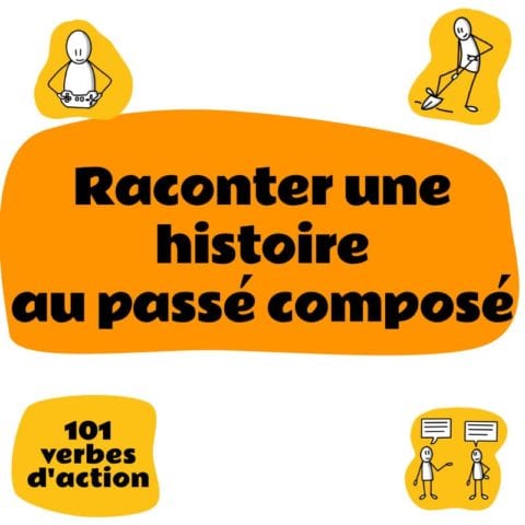 Raconter une histoire au passé composé (A2) - Les Zexperts FLE