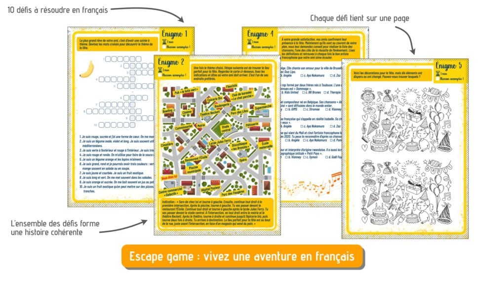 10 activités de révision pour le niveau A1 - Les Zexperts FLE